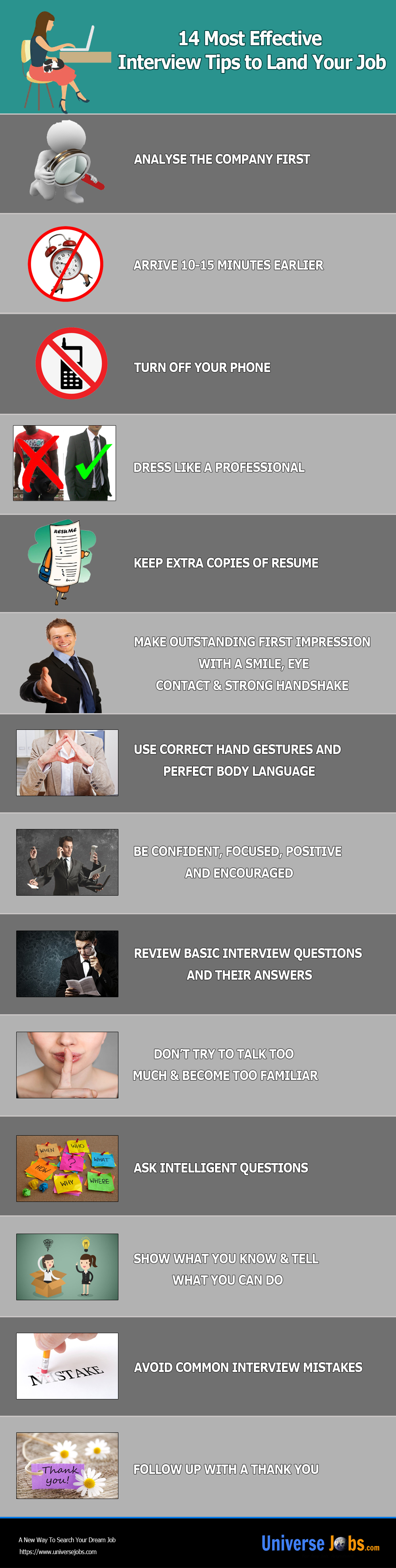 14 Most Effective Interview Tips To Land Your Job 14 Most Effective Interview Tips To Land Your Job