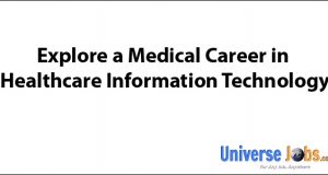 6 Healthcare & Medical Jobs You Should Check Today